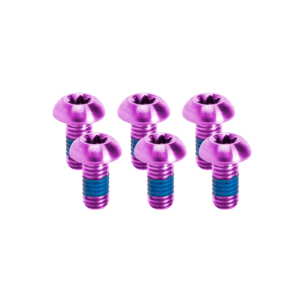 TI BOLT KIT / ROTOR / PURPLE – Pedal Cycling & Coffee